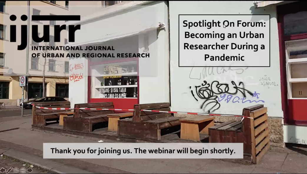 IJURR Spotlight on Forum: Becoming an Urban Researcher During a ...