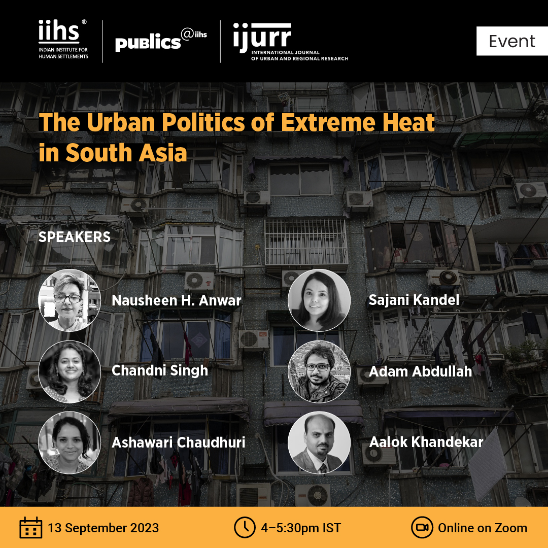 Upcoming Spotlight on Forum: Extreme Heat in Urban South Asia - IJURR
